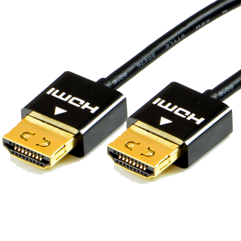 91-804LP-XX, Low Profile High Quality 10.2 Gbps HDMI Cables WELTRON – Winston