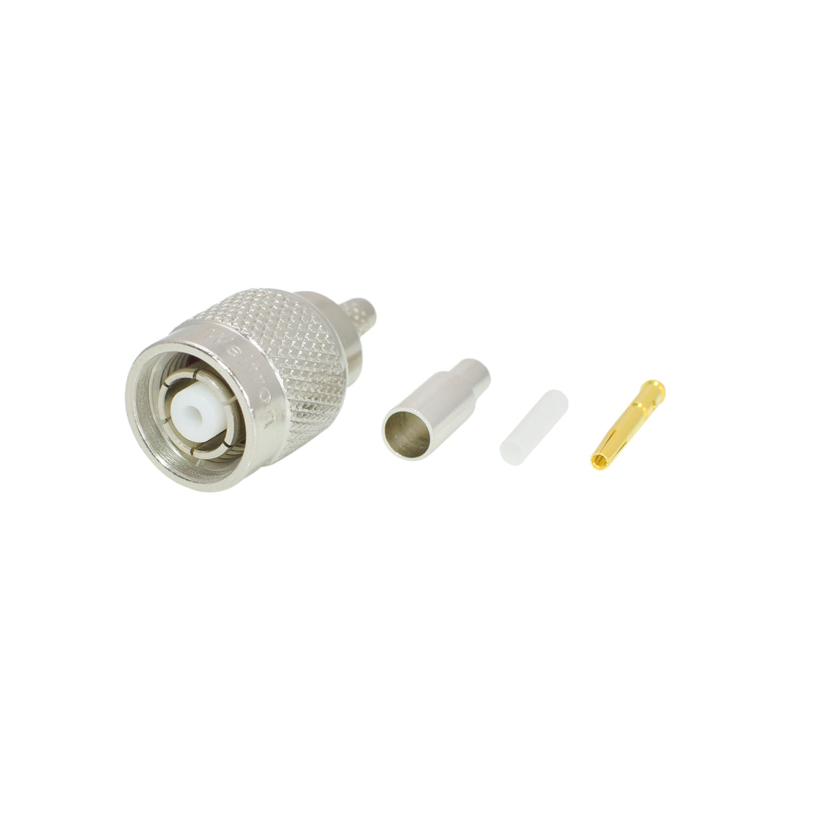 44-270RP-174.TNC Male Plug Reverse Polarity Crimp Connector for RG-174 ...
